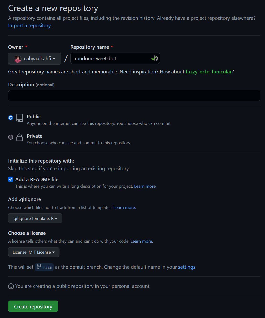 Tweet Automation Menggunakan RTweet dan Github Action - SAINSDATA.ID