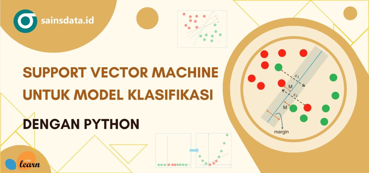 Support Vector machine (SVM) untuk Model Klasifikasi dengan Python - SAINSDATA.ID